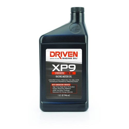 Driven Racing Oil/ Joe Gibbs XP9 - 10W-40 SYNTHETIC RA 03206 ...
