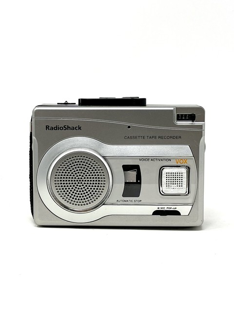 RadioShack Voice Activated Cassette Recorder Player Ctr122 14-1129 for ...