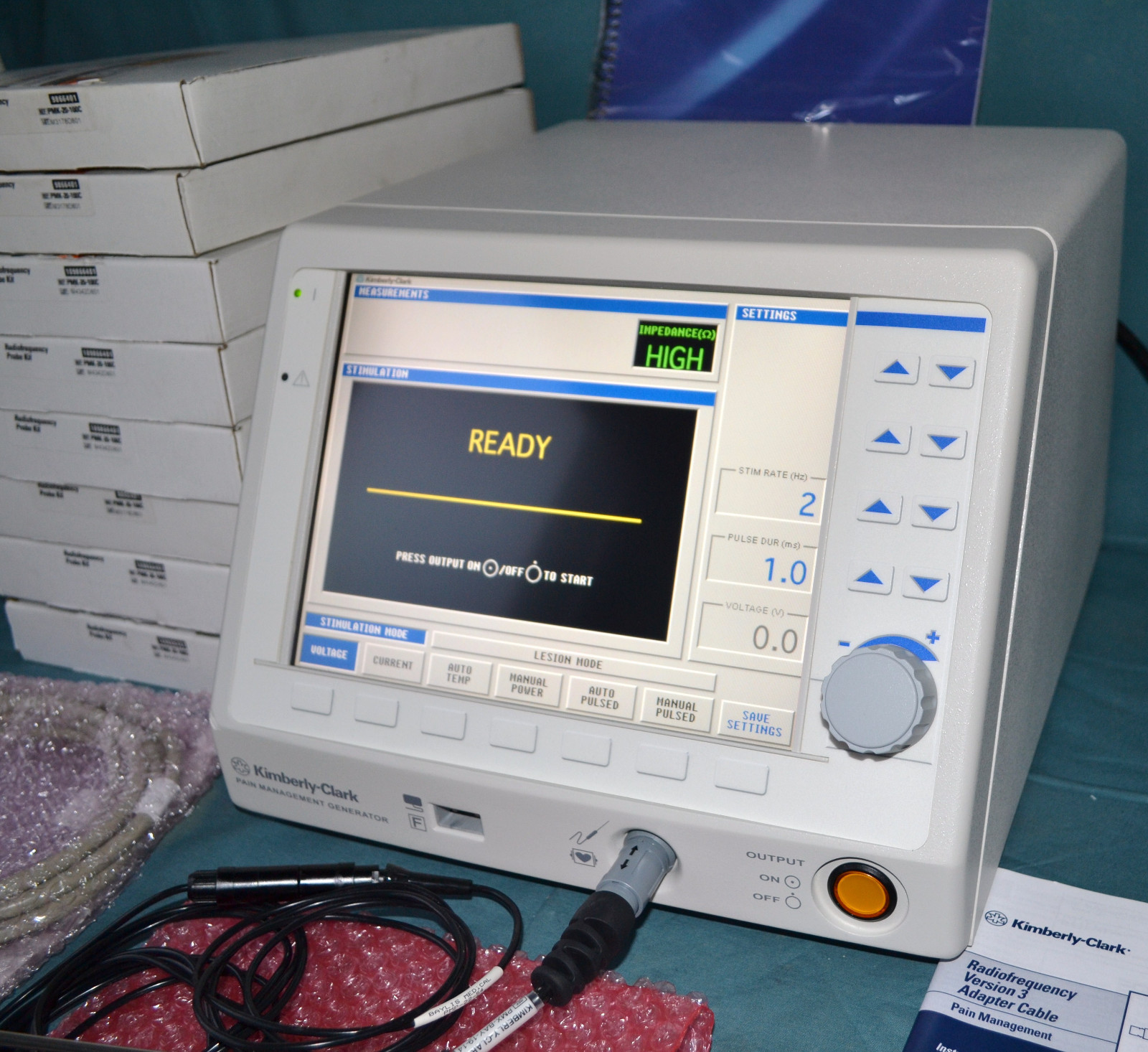 Kimberly-Clark PMG-115-TD Advanced Pain Management Generator V4.1A 8 ...