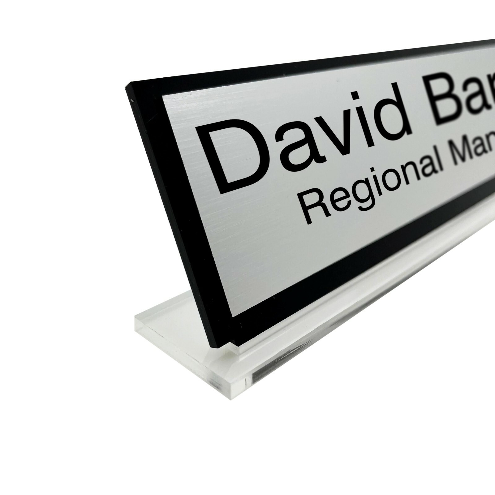 CEO Standing Personalised Desk Name Plate Custom Sign Plaque Work Home ...