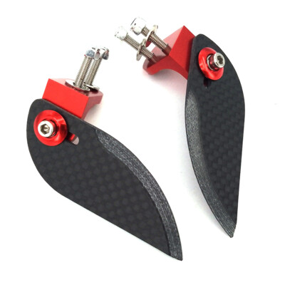 1Pair RC Boat Turn Fins Carbon Fiber fr 50-85cm RC Speed Racing Boat ...