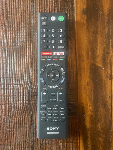 Sony RMF-TX200U TV Voice Remote Control Replacement Black Tested ...