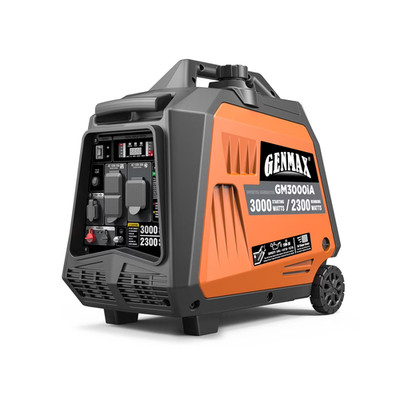 Genmax Portable Inverter Generator, 3000-Watt CO Sensor | eBay