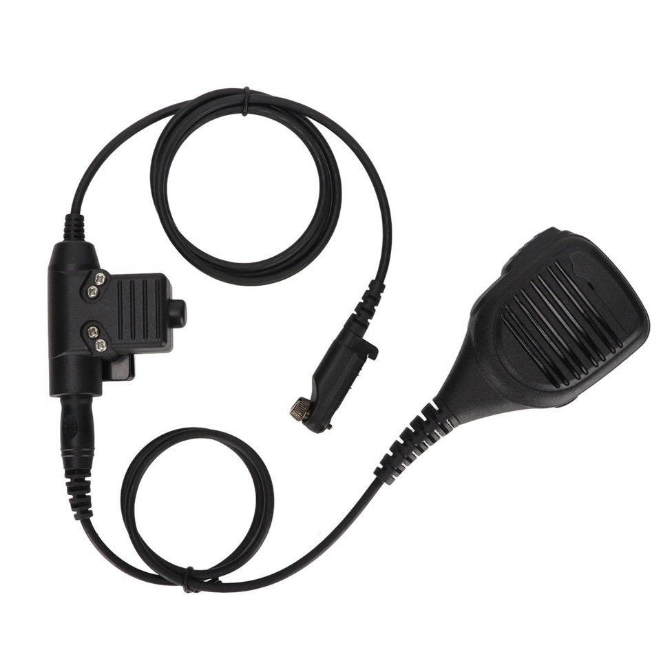 7.1mm Shoulder Microphone Two Way Radio Speaker Mic With U94 PTT For ...