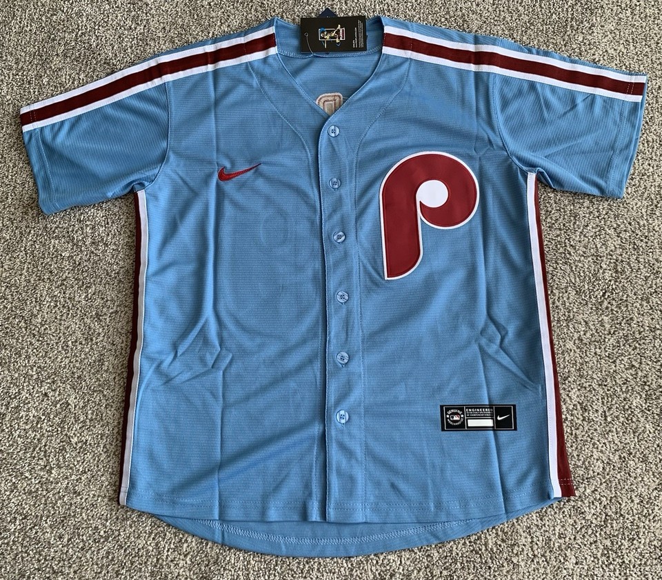 NWT Men’s Nike Jhoan Duran Phillies Powder Blue Jersey 3XL XXXL | eBay