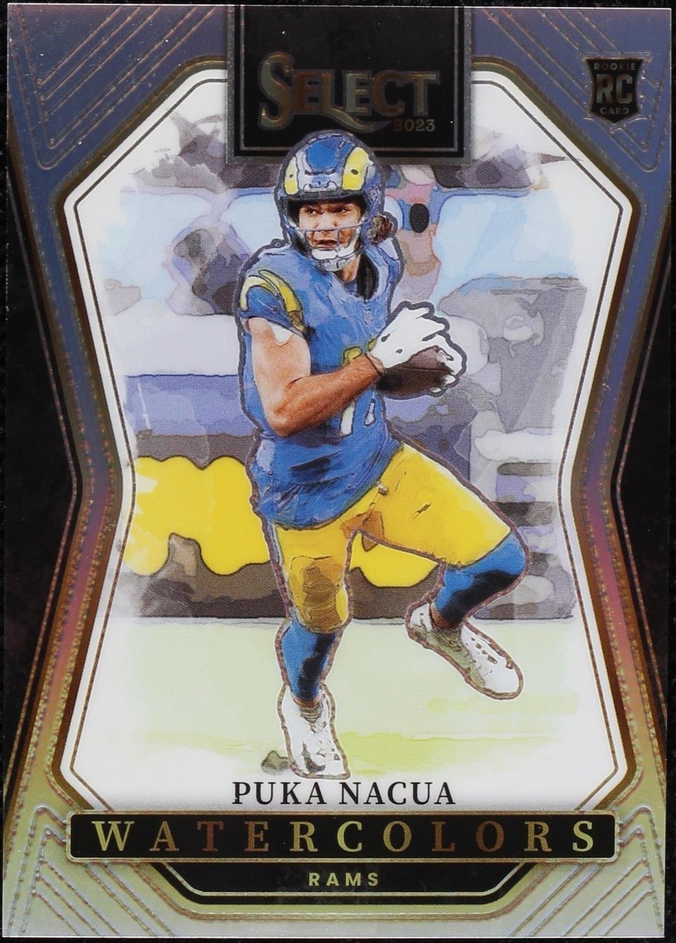 2023 Panini Select - Watercolors Puka Nacua #WC-PNA (RC) for sale ...