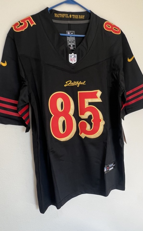 San Francisco 49ers #85 George Kittle 2025 “Rivalries” Vapor Limited ...
