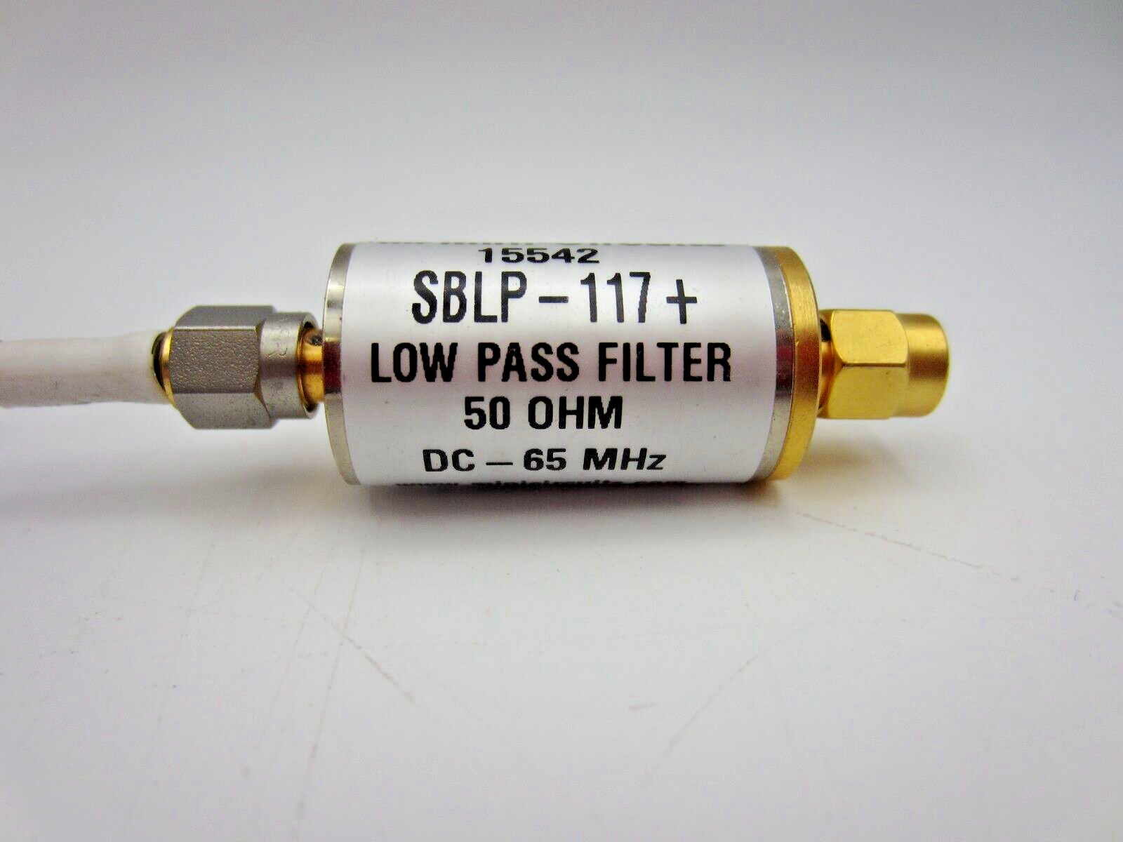 Mini-Circuits 15542 SBLP-117+ Low Pass Filter 50 OHM DC-65 Mhz(Lot of 8 ...
