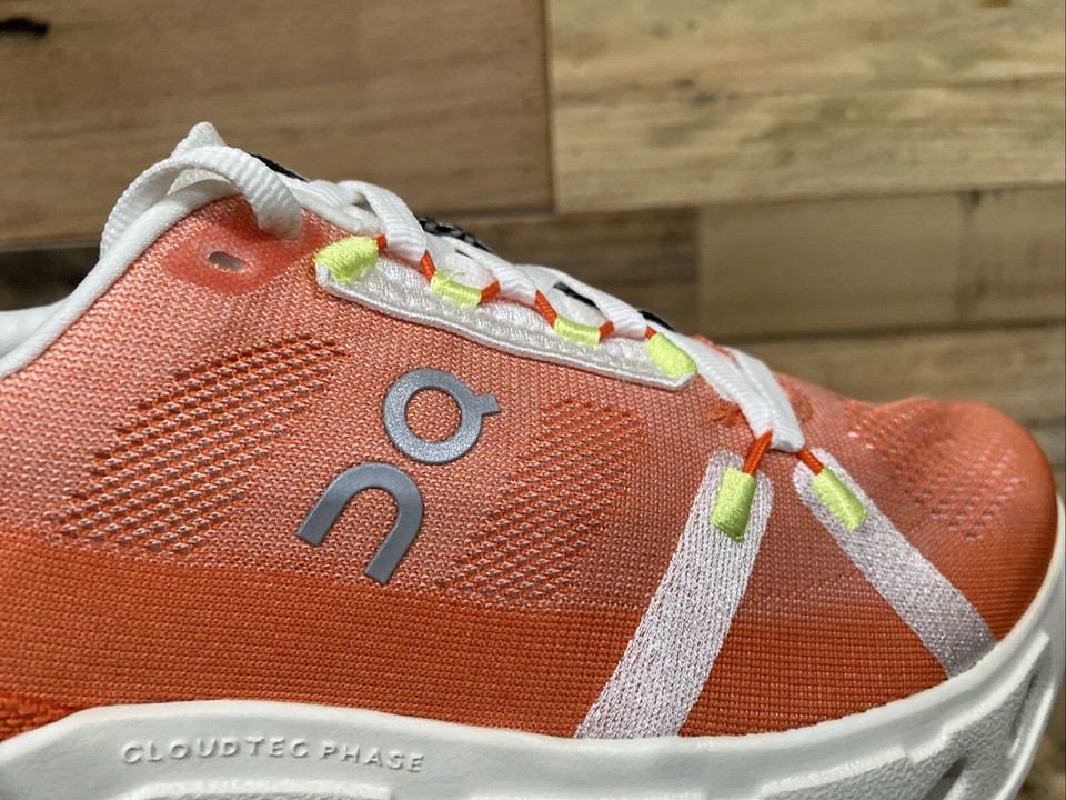 On Cloudeclipse Athletic Running Shoes Flame And Ivory Men's 7 (3MD30090914) | eBay