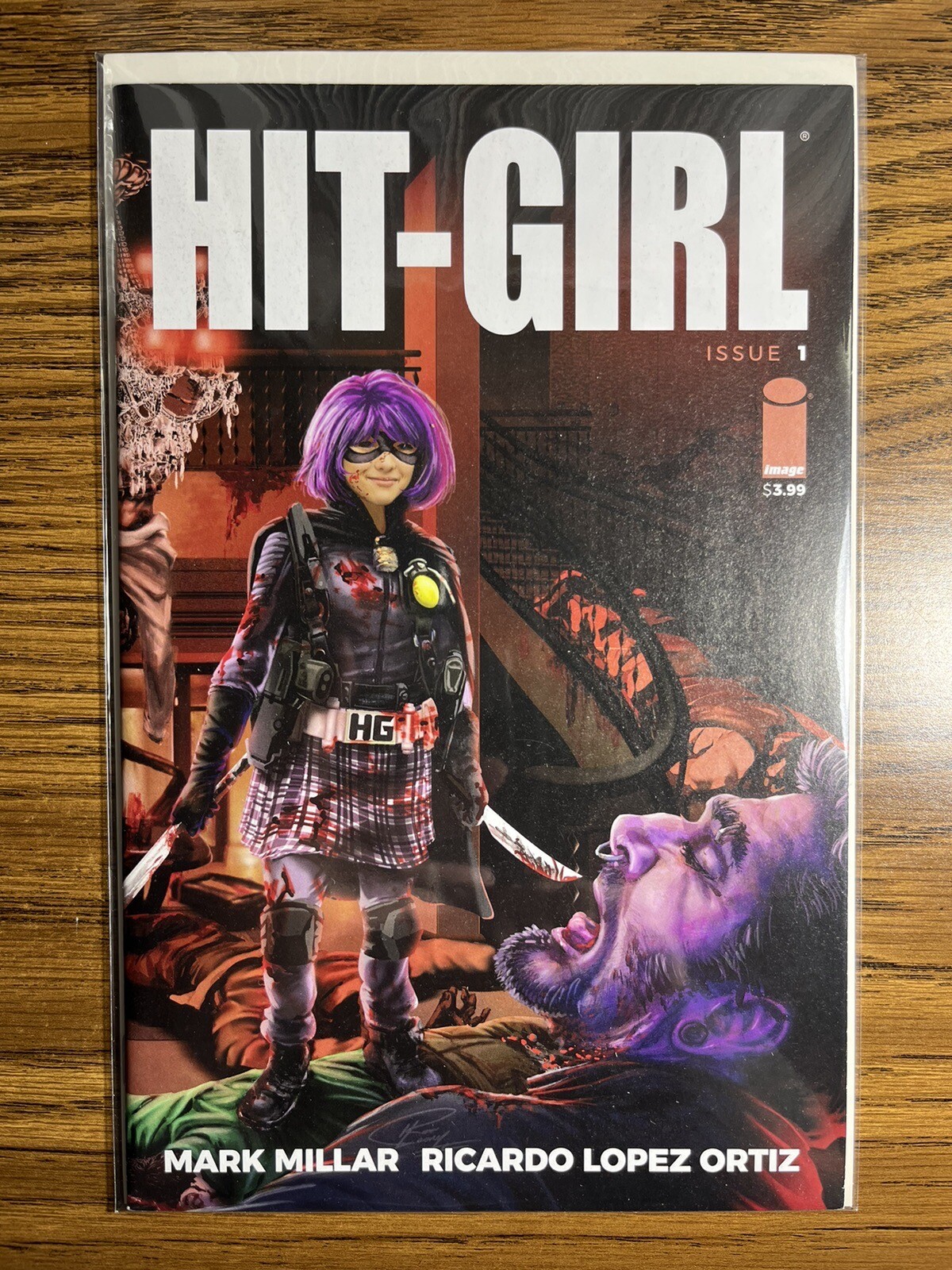 HIT-GIRL 1 NM RON LEARY CONNECTING VARIANT COVER IMAGE COMICS 2018 | eBay