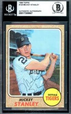 Mickey Stanley Autographs and Memorabilia | Sports, Baseball