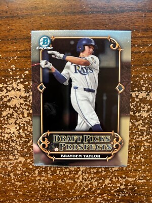 Brayden Taylor, Chrome-Draft Picks & Prospects #DPP-14 - 2023 Bowman ...