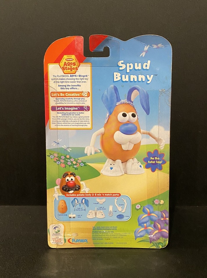 Playskool Mr. Potato Head Spud Bunny Easter Spring Fun Toy 2006 Hasbro ...