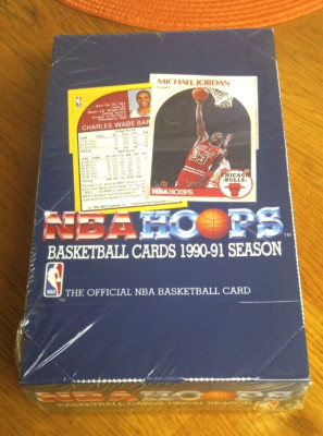 1990-91 NBA Hoops Series 1 Factory Sealed Box-36 Packs-Jordan | eBay