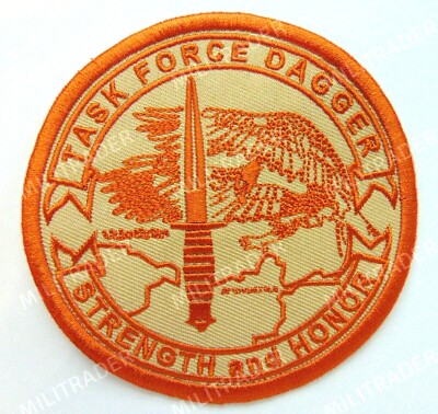 US Special Forces Afghanistan (CJSOTF) Task Force Dagger Patch (Desert ...