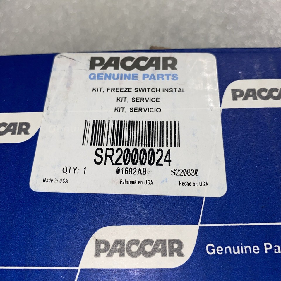 For Paccar SR2000024 Freeze Switch Install Kit | eBay