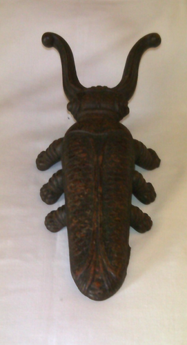 Harbster Bros Reading PA Cast Iron Beetle Bootjack | eBay