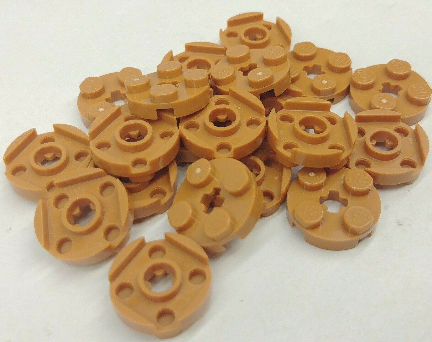 Lego lot of 20 - 2x2 Round Plate w/ Axle Hole 4032 - Choose your color ...