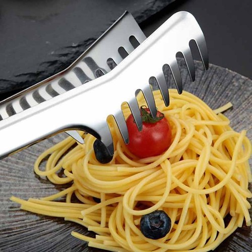 Stainless Steel Noodles Clip Food Comb Spaghetti Tongs Pasta Clip Food ...