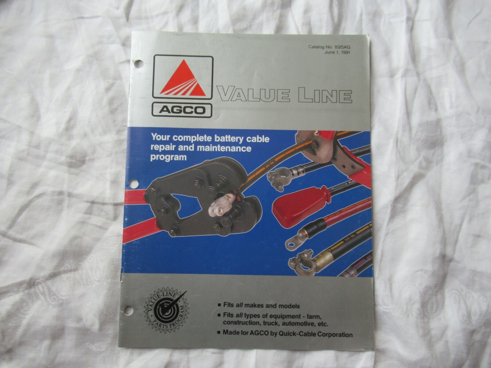 AGCO value line catalog brochure cable battery terminals | eBay