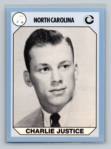 1990 Collegiate Collection North Carolina Tar Heels - Charlie Justice ...