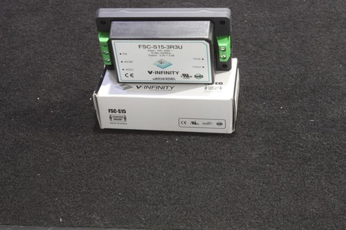 DIAMOND CHAIN power supply 3.3 VOLT DC 3 AMPS 100-240 VAC FSC-S5-3R3U ...