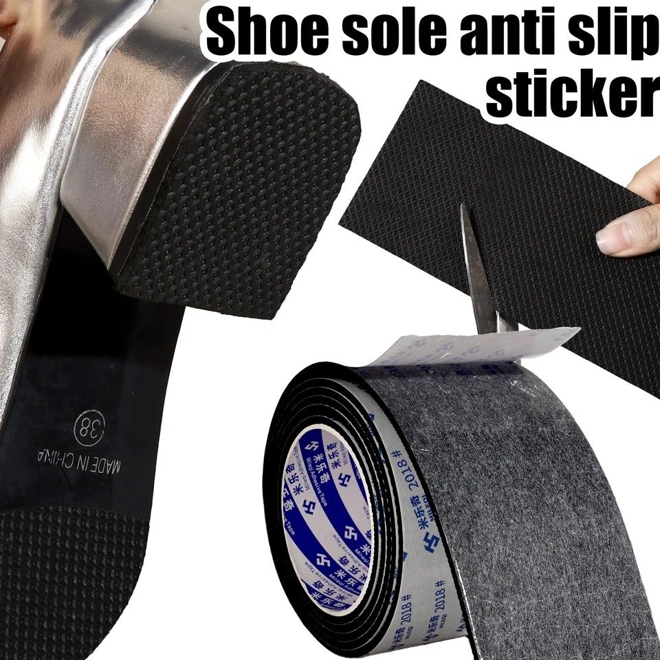 3pcs Non-Slip Shoe Pads Sole Protectors Lightweight Adhesive High Heels ...