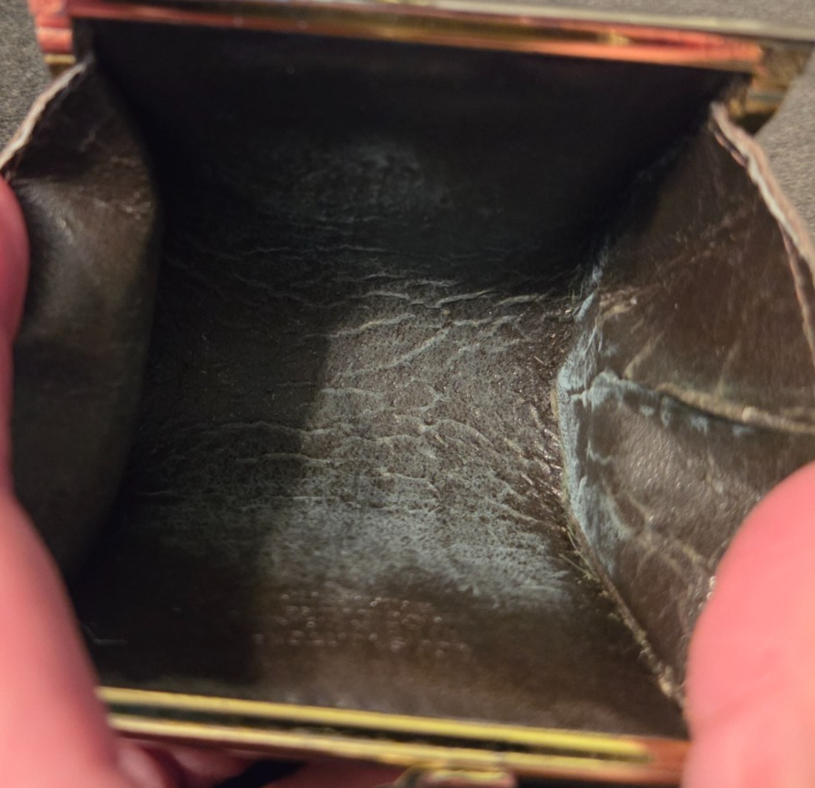 Vintage Louis Vuitton Monogram Kiss-Lock Coin Purse Pouch | eBay