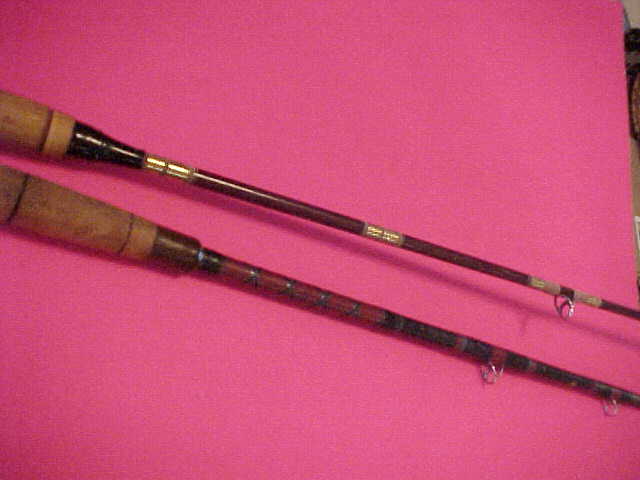 NICE PAIR OF 2 VINTAGE CUSTOM MADE 30 TO 60# CLASS CONVENTIONAL FISHING ...