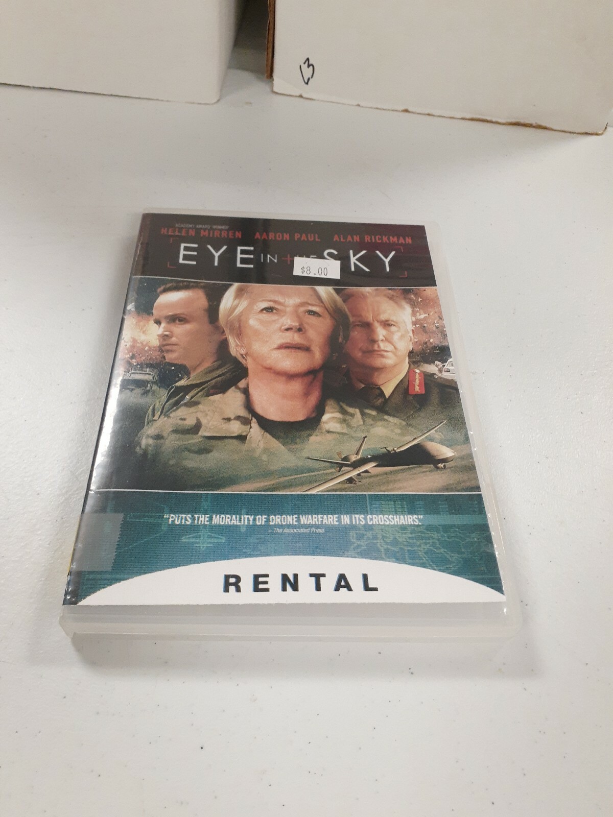 Eye in the Sky (DVD, 2016) Helen Mirren Aaron Paul Alan Rickman DISC ...