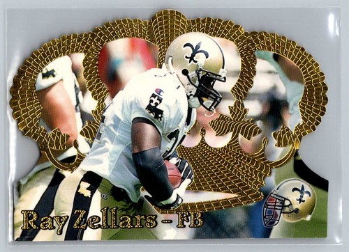 1995 Pacific Crown Royale #140 Ray Zellars New Orleans Saints Football ...