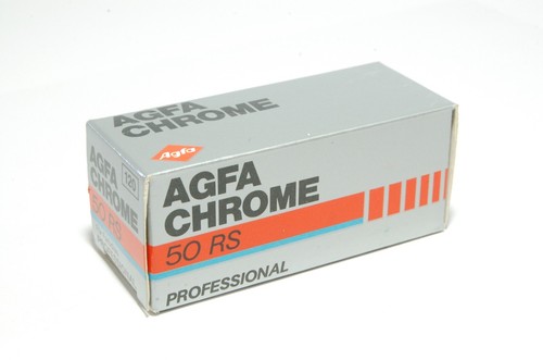 Agfa Chrome 50 RS Professional for Color Slides 120 04/89 Expired Ref ...