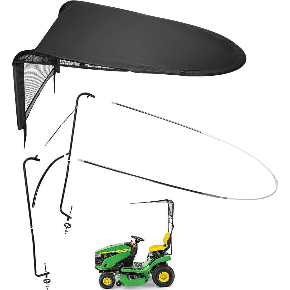 For John Deere MY18 100/S240 Riding Mower Sun Canopy LP68122 Tractor ...