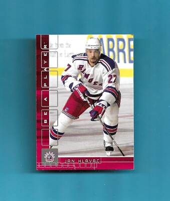 2001-02 BAP Memorabilia RUBY LIMITED Card # 137 JAN HLAVAC /200 NEW YORK RANGERS | eBay