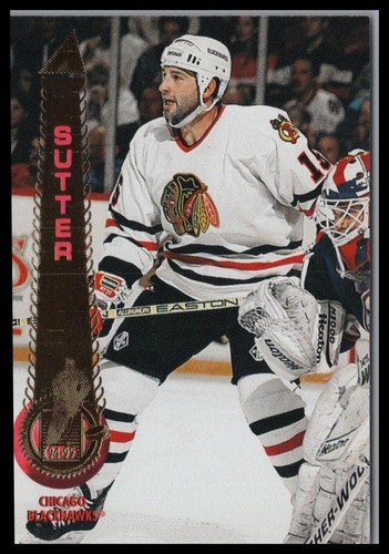 1994-95 Pinnacle #235 Rich Sutter Rink Collection | eBay