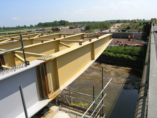 Photo 12x8 River Esk Bridge Launch (3) View of the bridge launching ...