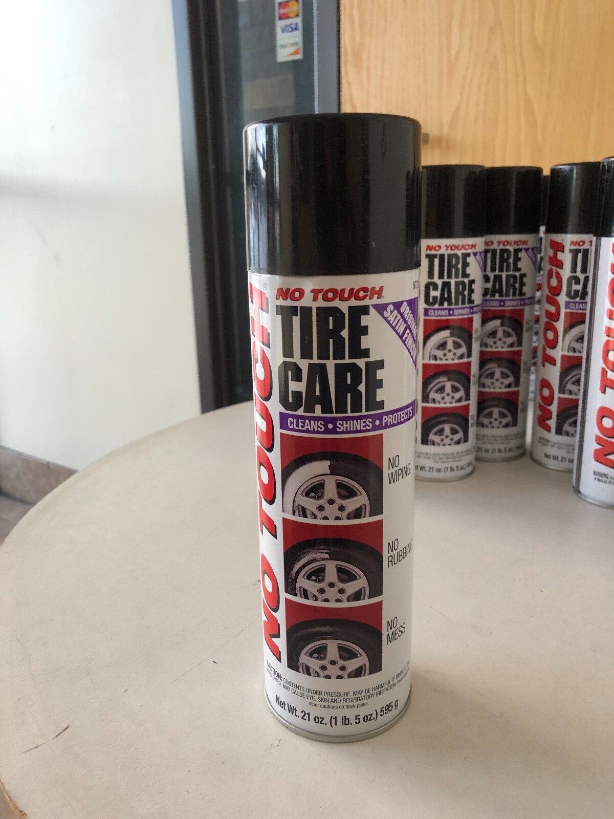 3 21oz No Touch Tire Care Wheel Cleaner Protector Spray Foam Shines ...