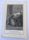 Lace Canivet 19th Century Pious Image My Jesus All Alone | eBay UK