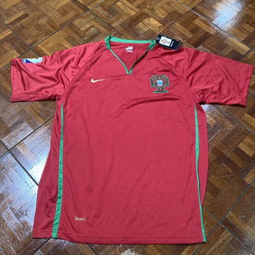 Portugal Home football shirt 2008 - 2010 Jersey Nike Mens Size XL | eBay