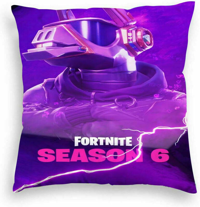 Fortnite Game Pillow Case Short Plush Cushion Cover Home Sofa Decor 45 ...