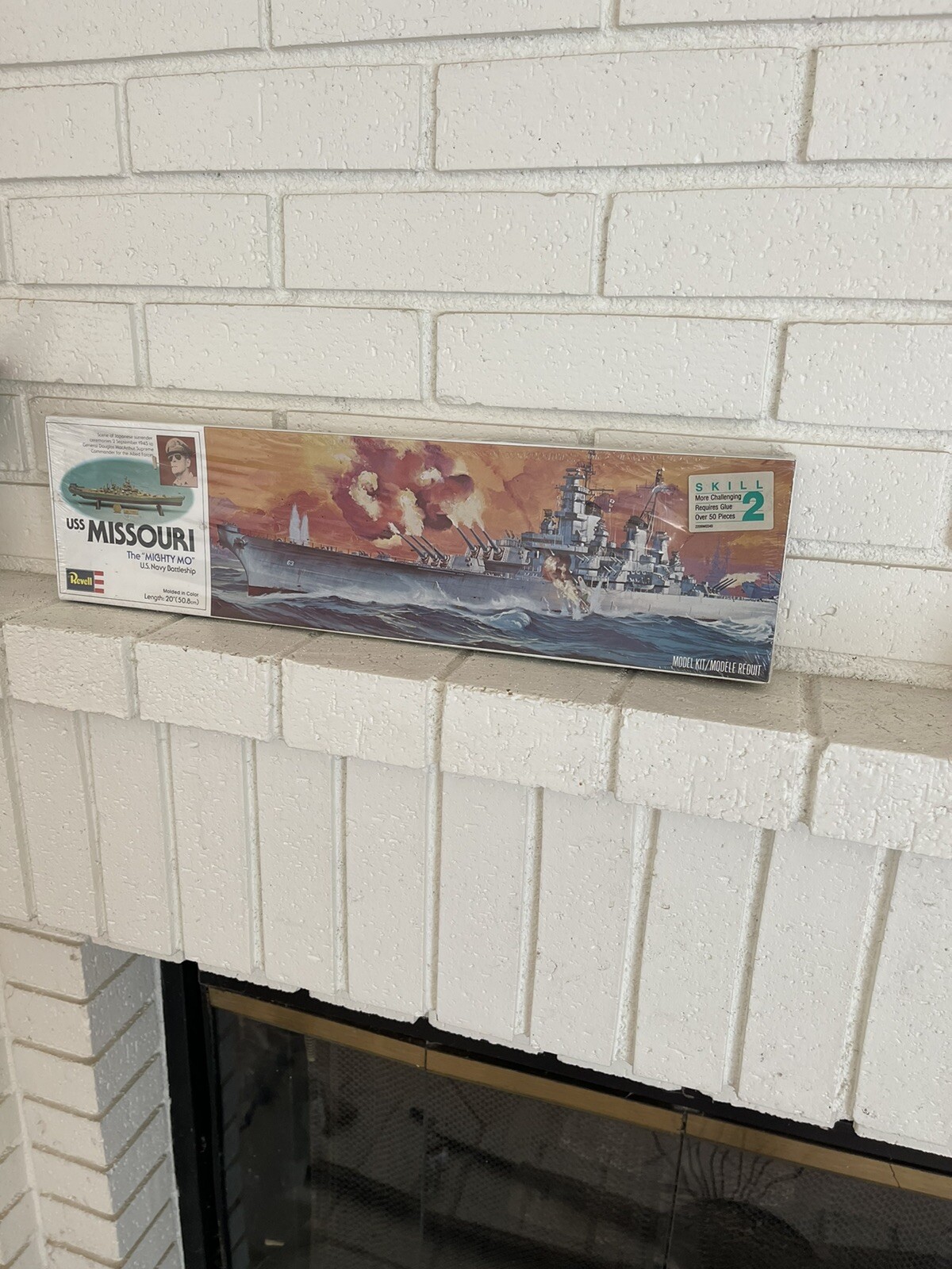 USS Missouri Battleship Revell Model Kit Mighty Mo H-301 New Sealed 20 ...