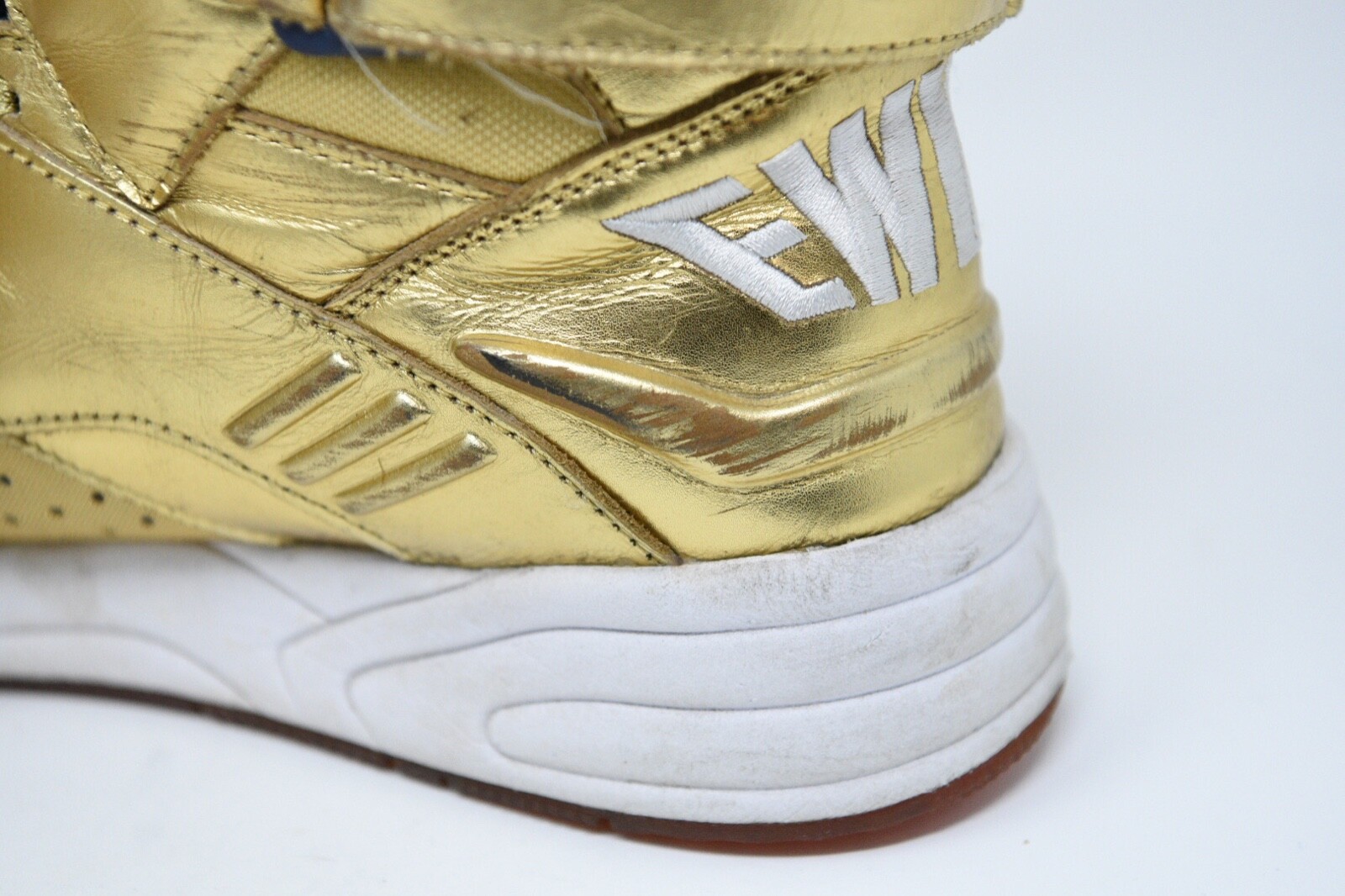 Gold Patrick Ewing Shoes