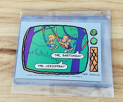 1990 Topps The Simpsons Series 1 Trading Card #81🌟Mint | eBay