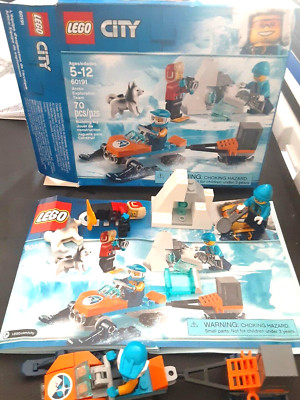 LEGO City 60191 Arctic Exploration Team Building Set Ice Adventure ...