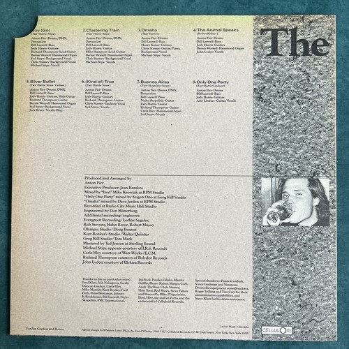 The Golden Palominos - Visions Of Excess - vinyl lp Good Cell 6118 1985 ...