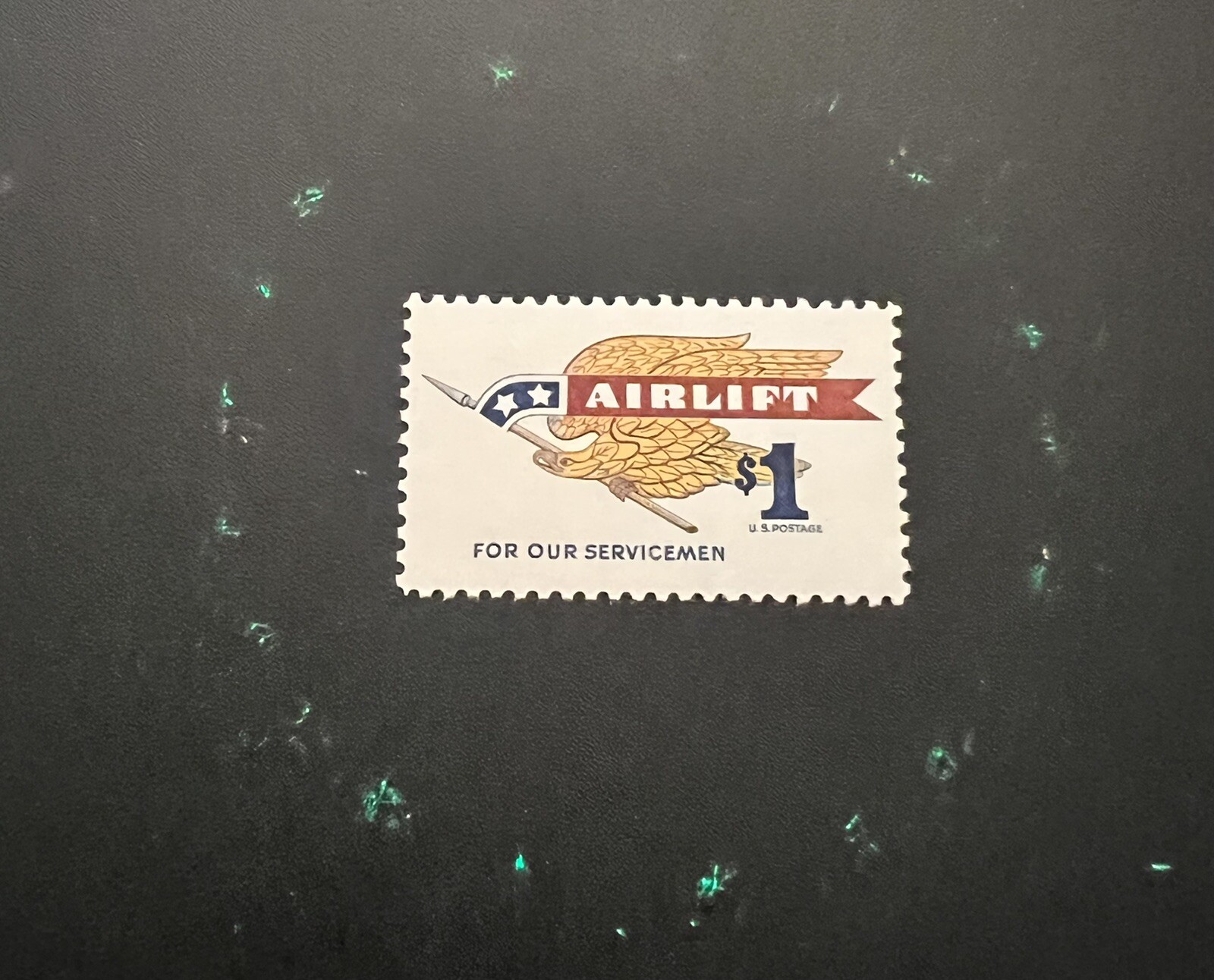 1968 #1341 $1 Airlift to Servicemen stamp | eBay