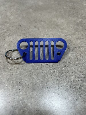 Jeep Wrangler (TJ) Grill/Logo Keychain 3D Printed | eBay