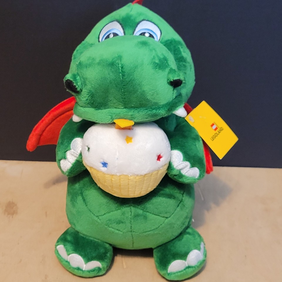 Legoland Ollie Dragon With Cupcake Plush Toy With Original Tags 11 ...