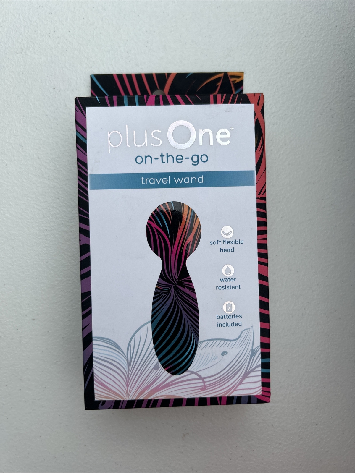 plusOne Travel Vibrating Wand, Massage Stick, Teal 843445030108| eBay