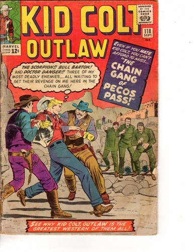 Kid Colt Outlaw # 118 (GD 2.0) 1964 | eBay